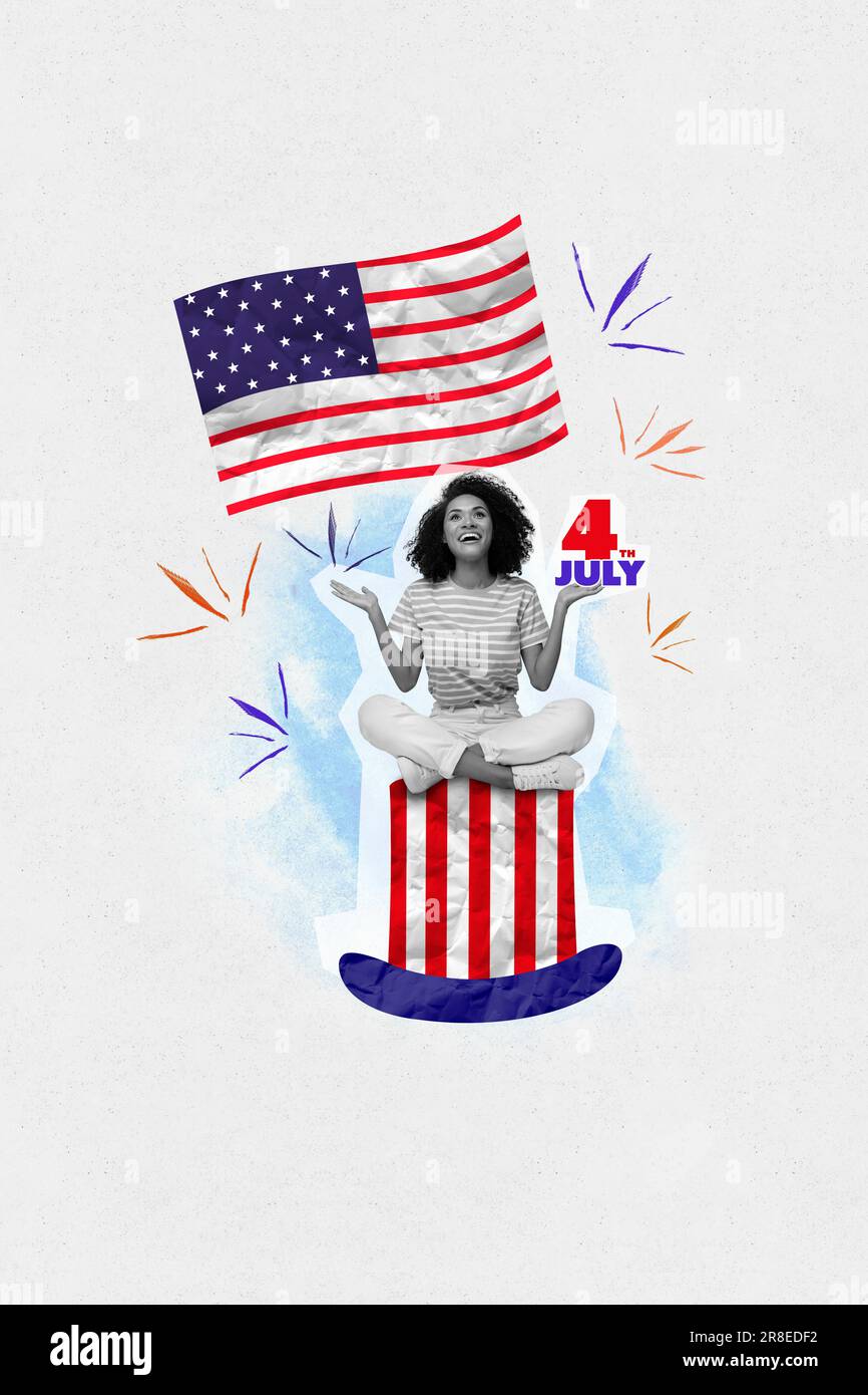 Vertical collage image of black white effect mini girl sit big uncle ...