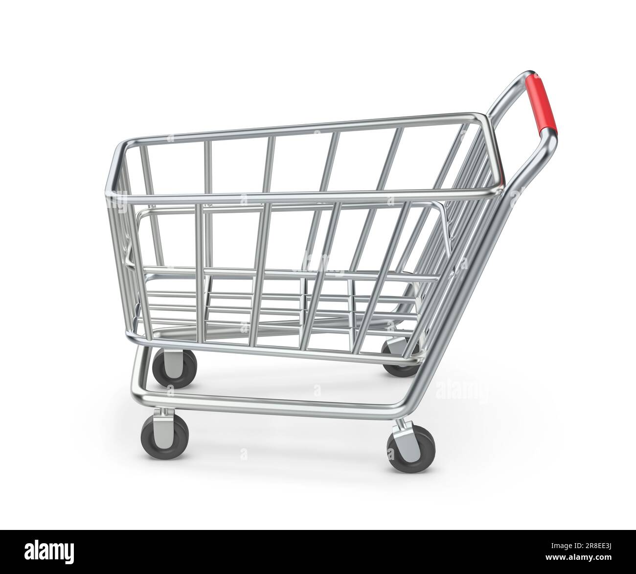 Empty shopping cart side view hi-res stock photography and images - Alamy
