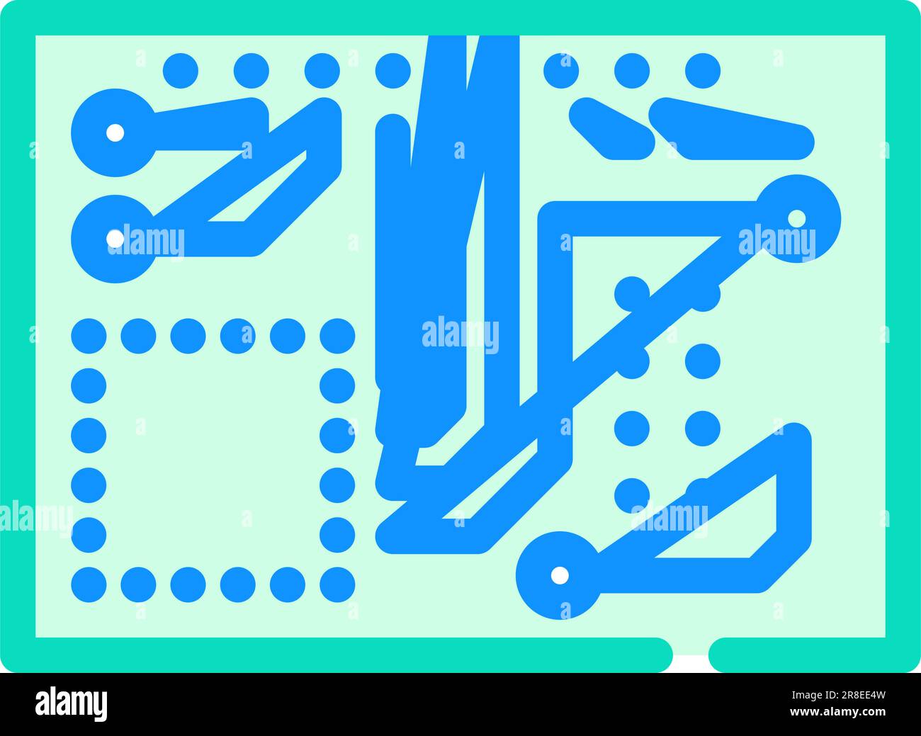 Pcb detail Stock Vector Images - Alamy