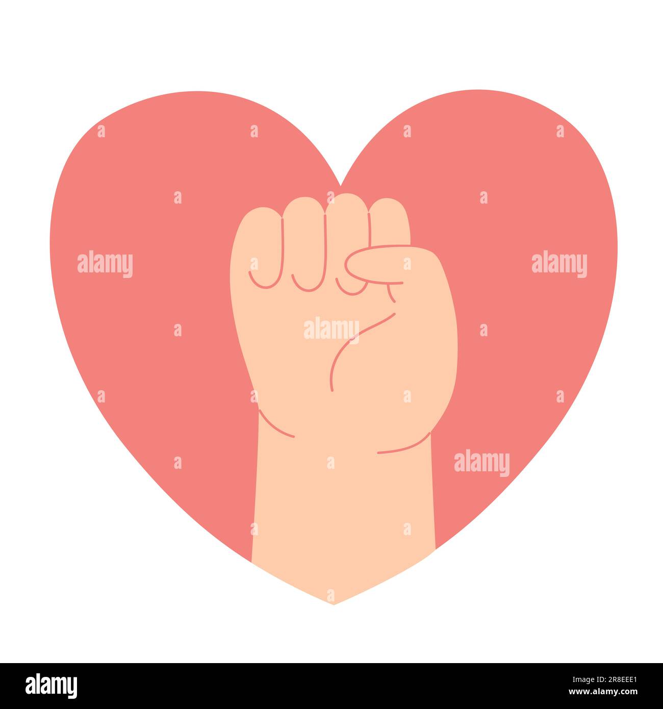 Hand over heart flag Stock Vector Images - Alamy