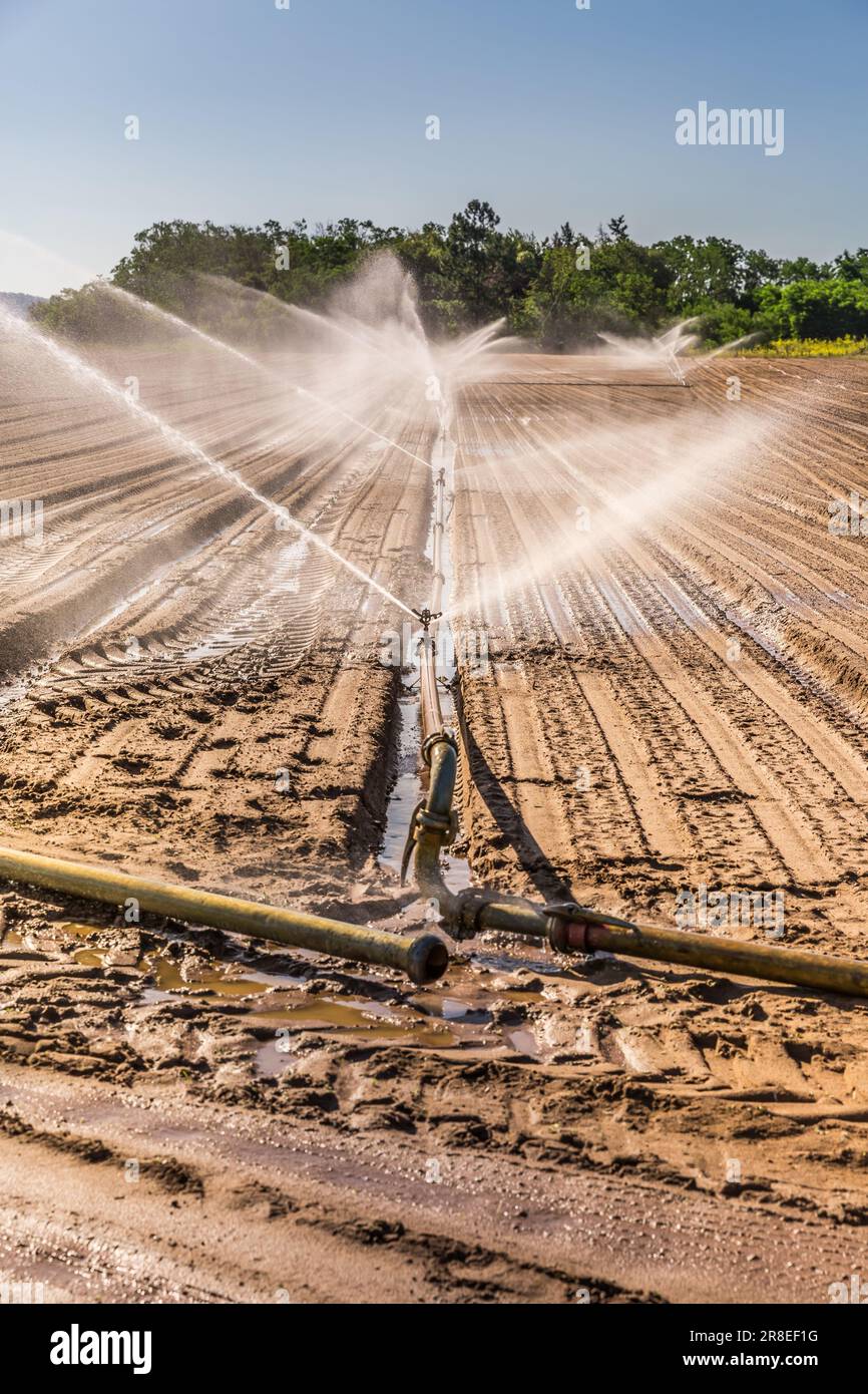 Agricultural irrigation system on industrial hi-res stock photography and images - Alamy