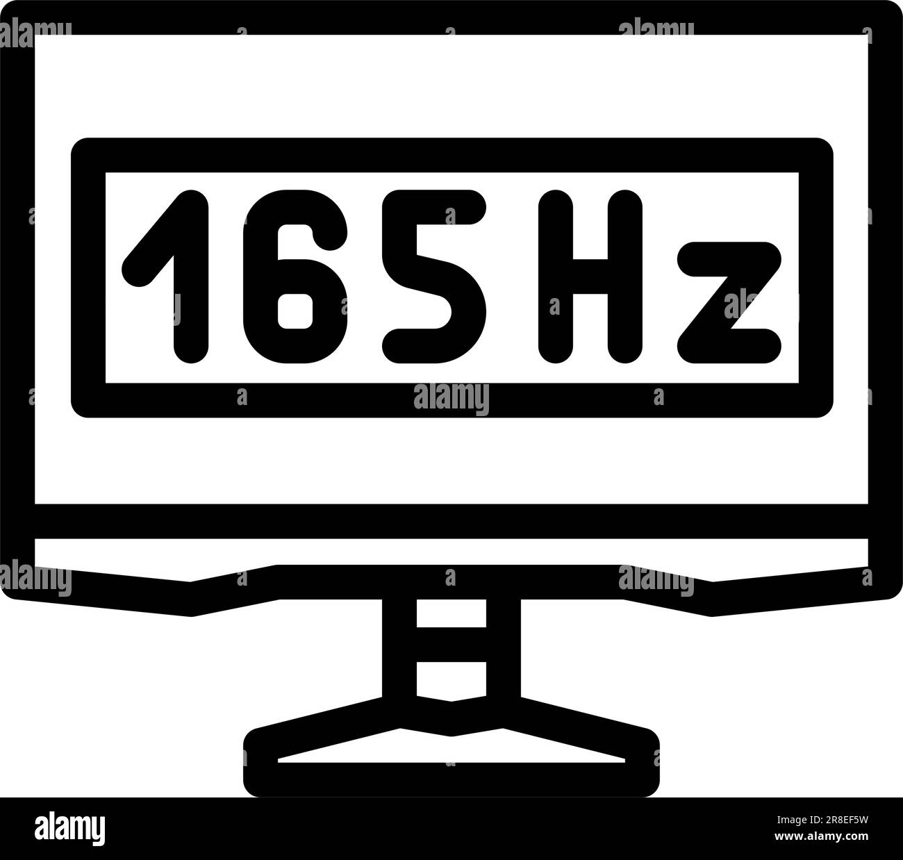 Monitor screen computer neon Cut Out Stock Images & Pictures - Alamy