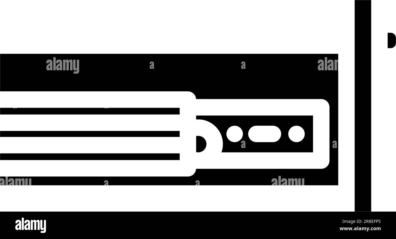 Slide bolt Stock Vector Images - Alamy