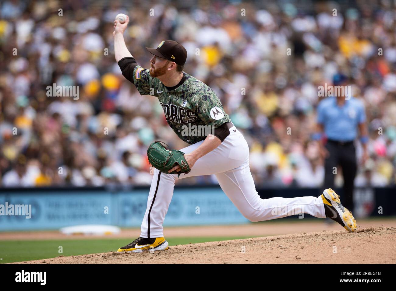 San Diego Padres' Steven Wilson delivers a pitch against the Tampa Bay ...