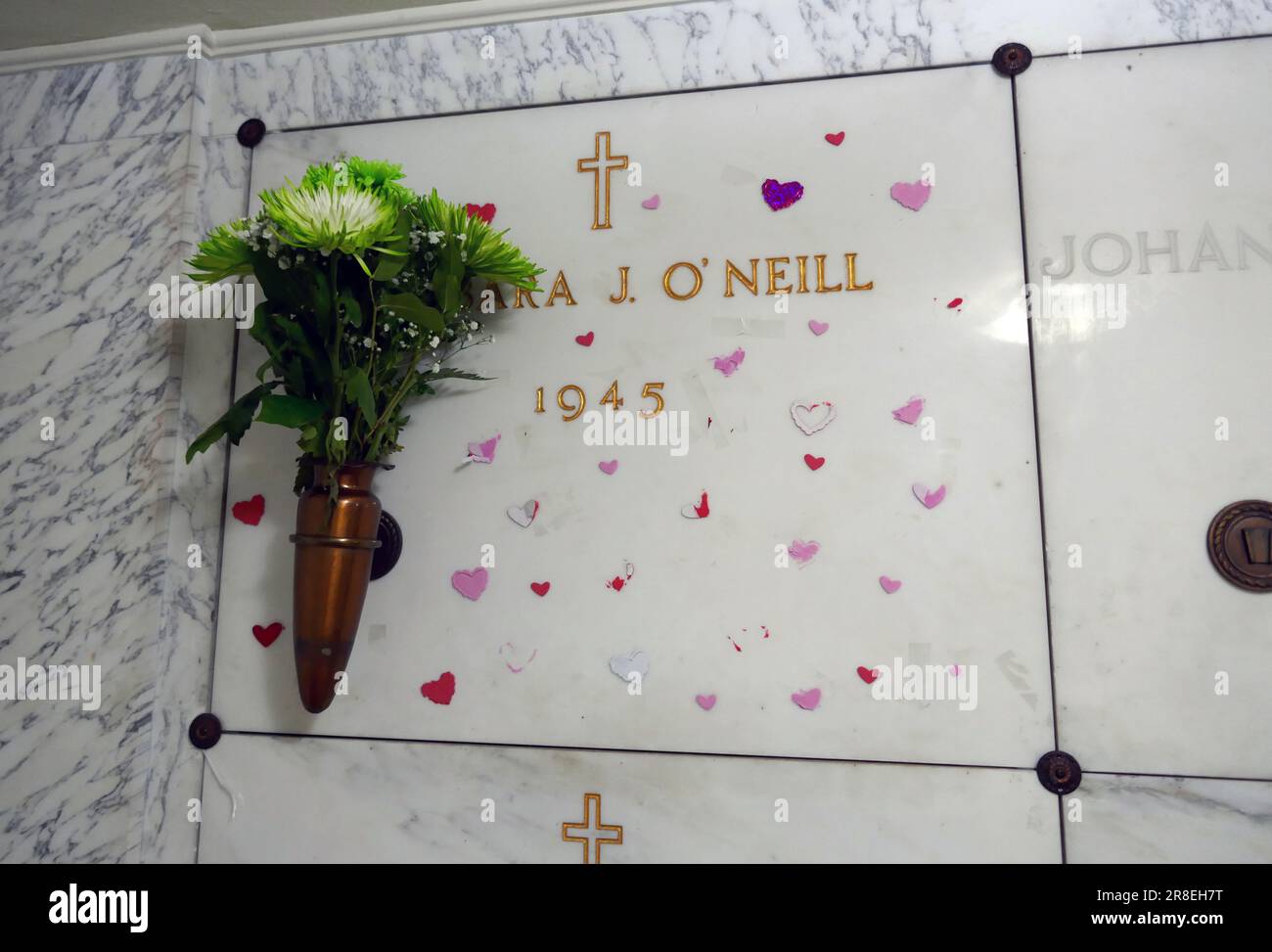 Los Angeles, California, USA 20th June 2023 Actress Peggy O'Neill Grave ...