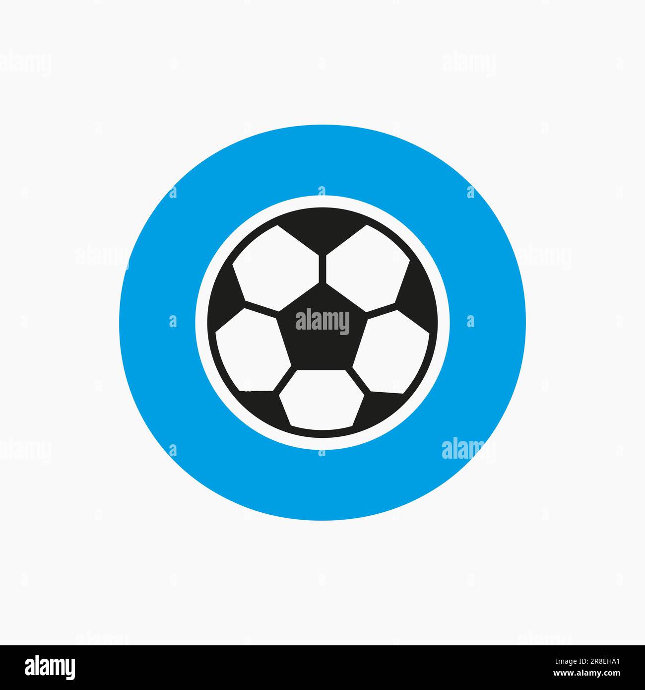 Initial Letter O Soccer Logo. Football Logo Design Vector Template ...