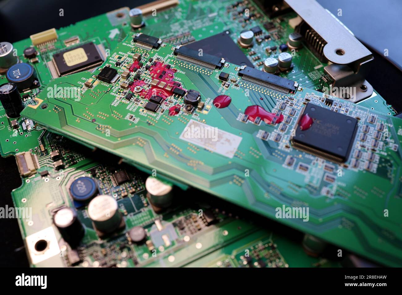 wet motherboard. Image: The negative side of semiconductors ...