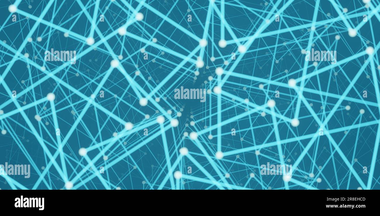 Communication technology for internet business. Abstract digital ...