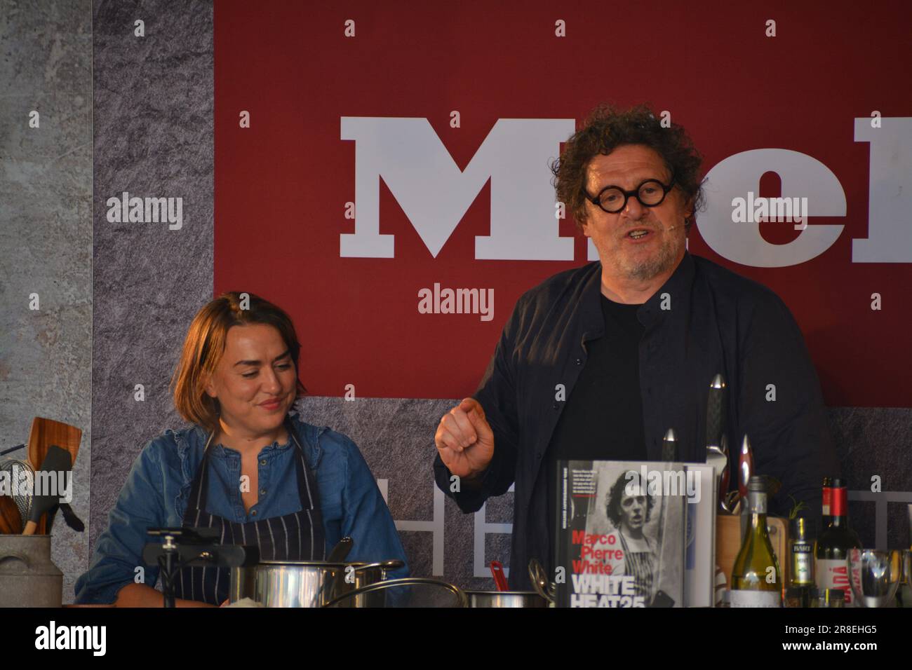 Gordon ramsay marco pierre white hi-res stock photography and images ...