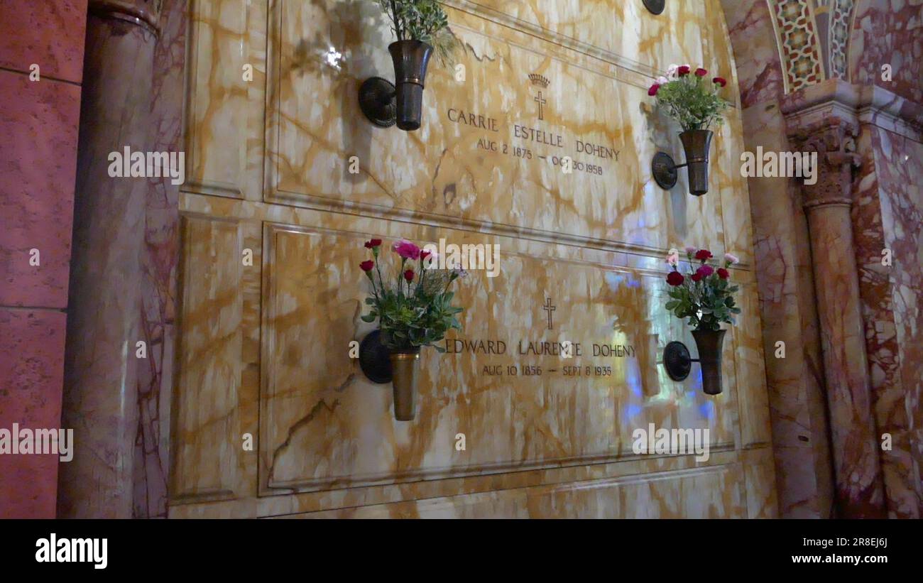 Los Angeles, California, USA 20th June 2023 Edward Doheny and Carrie ...