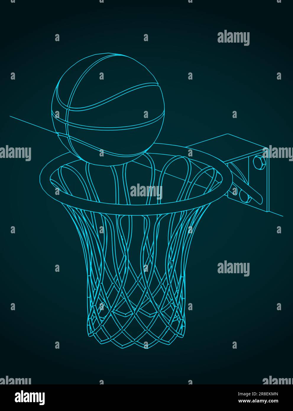 Hoop you team Stock Vector Images - Alamy