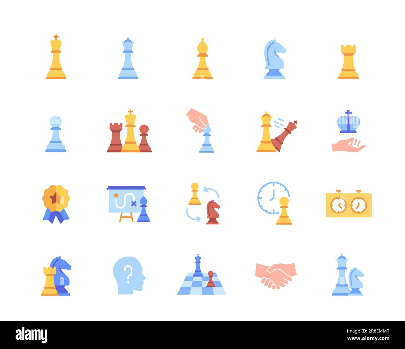 Queen chess piece hand Stock Vector Images - Alamy