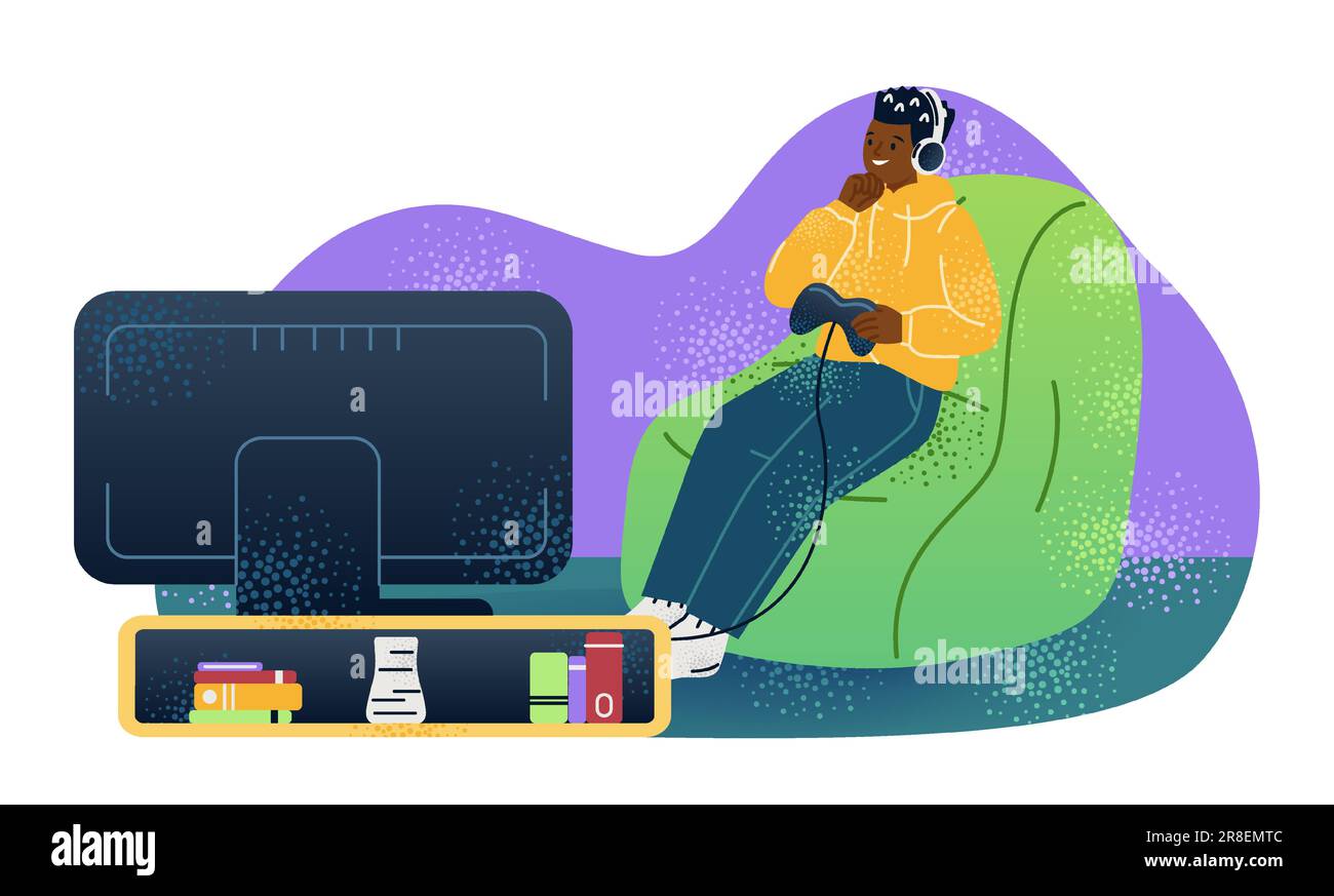 Relaxed thoughts Stock Vector Images - Alamy