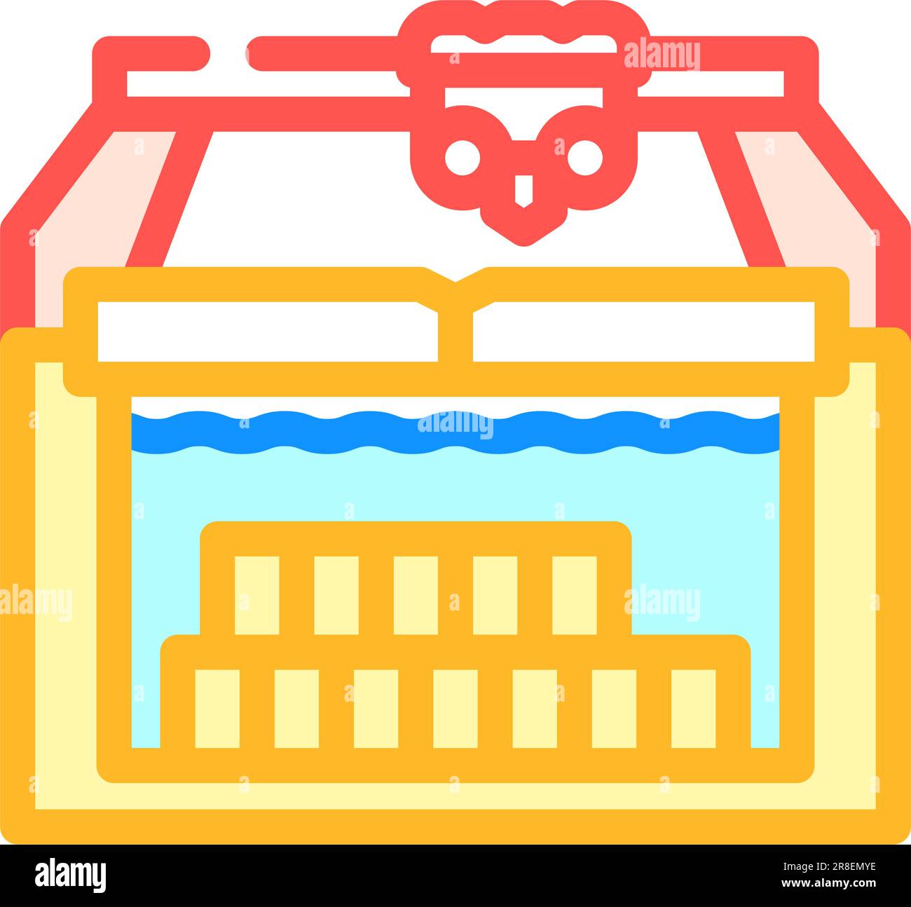 Water treatment plant explosion Stock Vector Images - Alamy