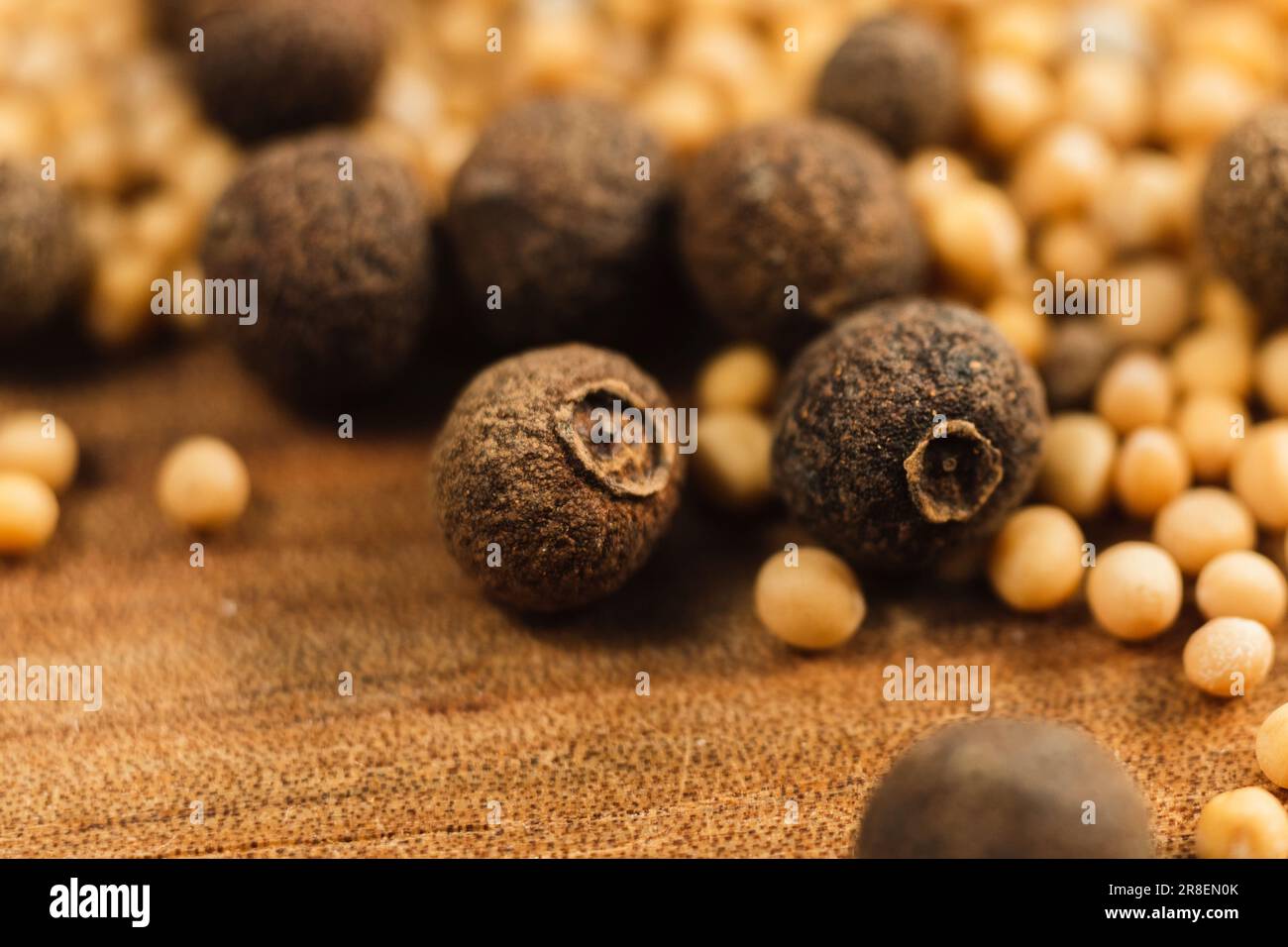 Indian spices dried black mustard hi-res stock photography and images ...