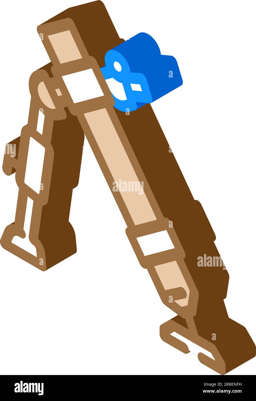 mortar weapon military isometric icon vector illustration Stock Vector ...