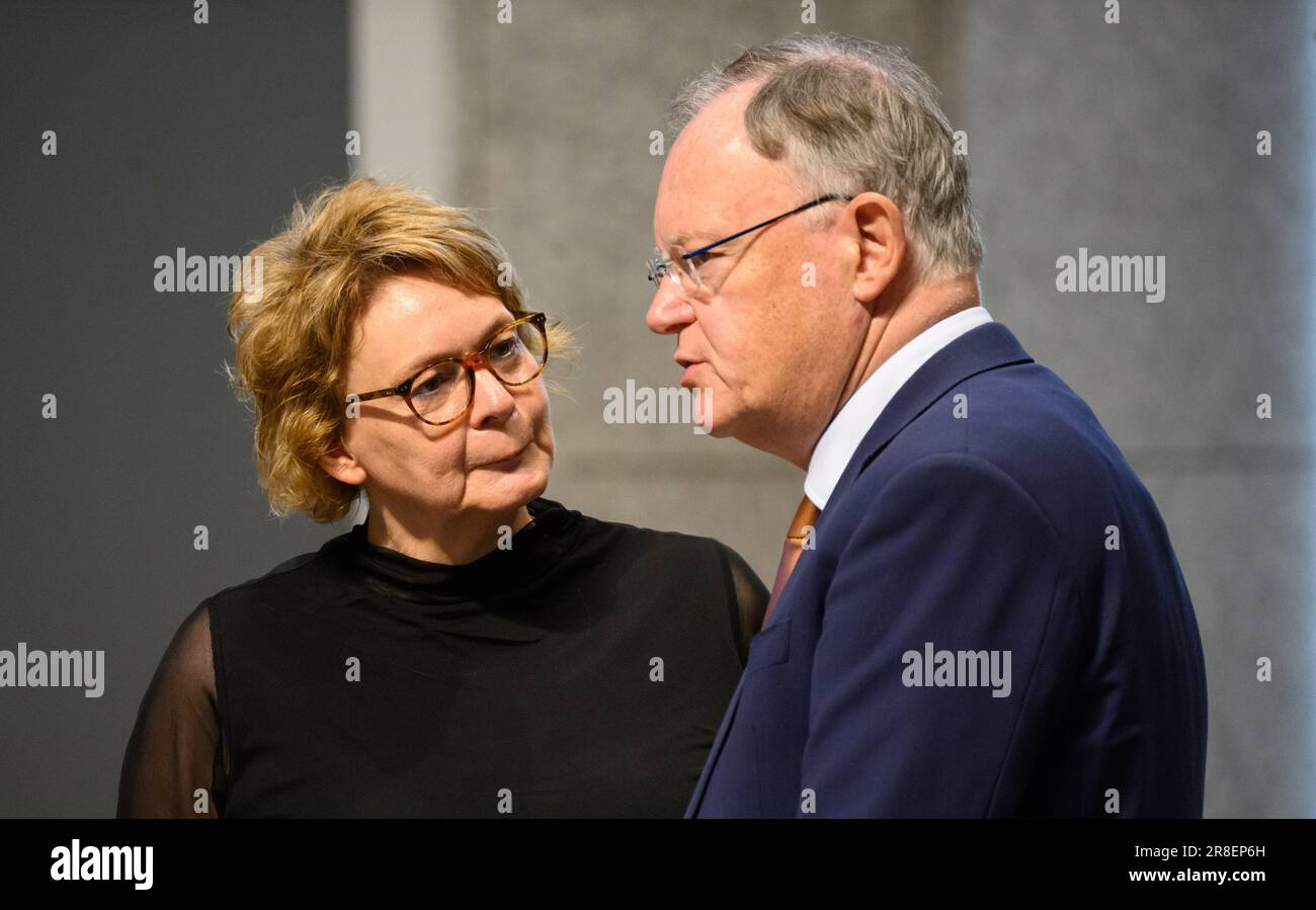Hanover, Germany. 21st June, 2023. Stephan Weil (SPD), Minister ...