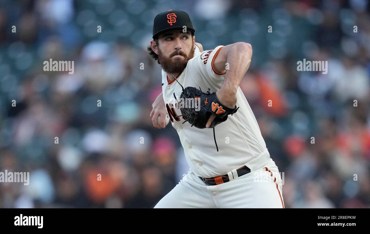 San Francisco Giants' Ryan Walker during a baseball game against the ...