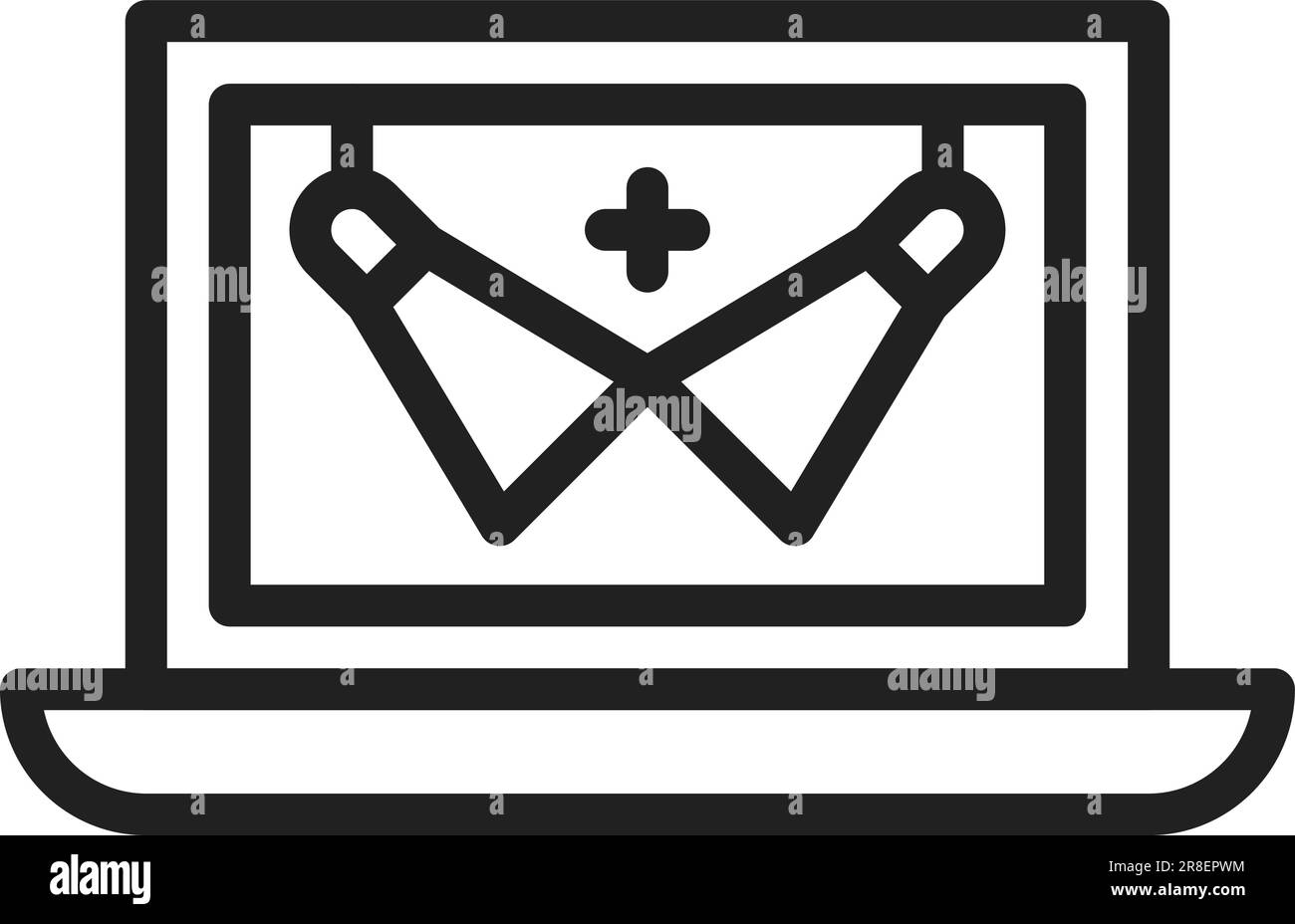 Online fashion show Stock Vector Images - Alamy