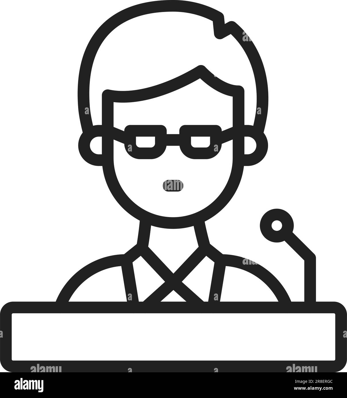 Professor illustration book Black and White Stock Photos & Images - Alamy