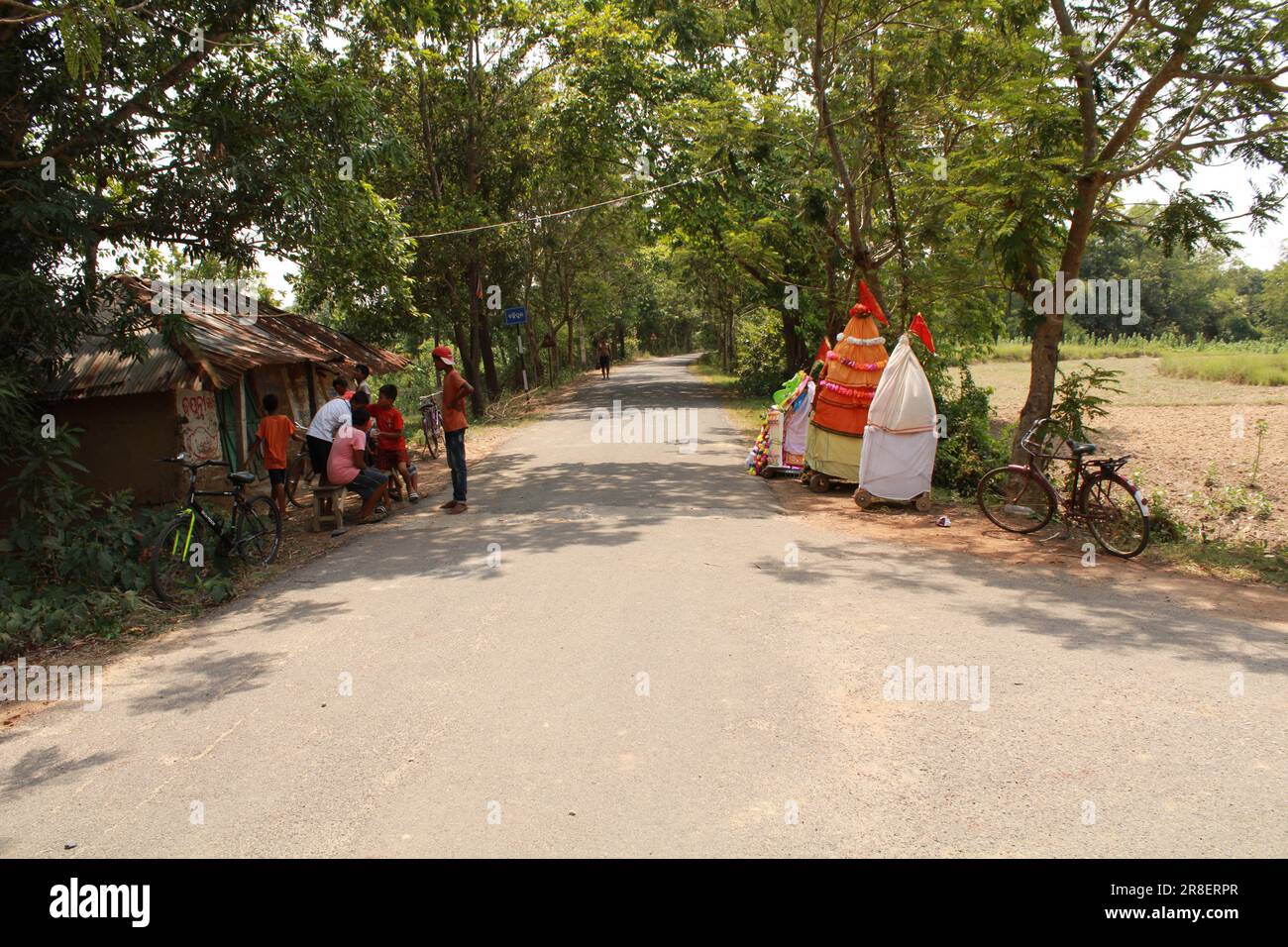 Bhadrak, Odisha , INDIA - JUNE 20 2023 : Symbolic Rath Yatra, Childrens ...