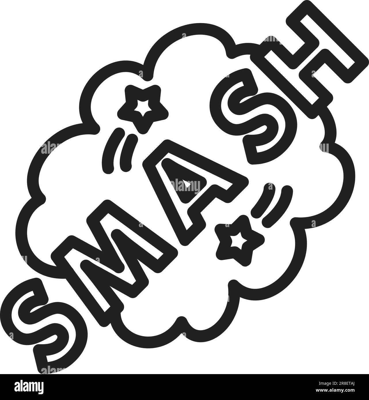 Smash Black and White Stock Photos & Images - Alamy