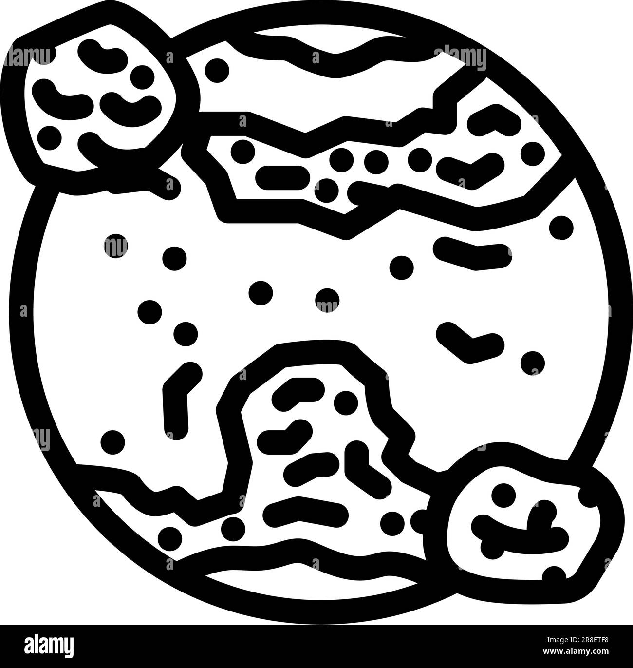 Mars red planet Black and White Stock Photos & Images - Alamy