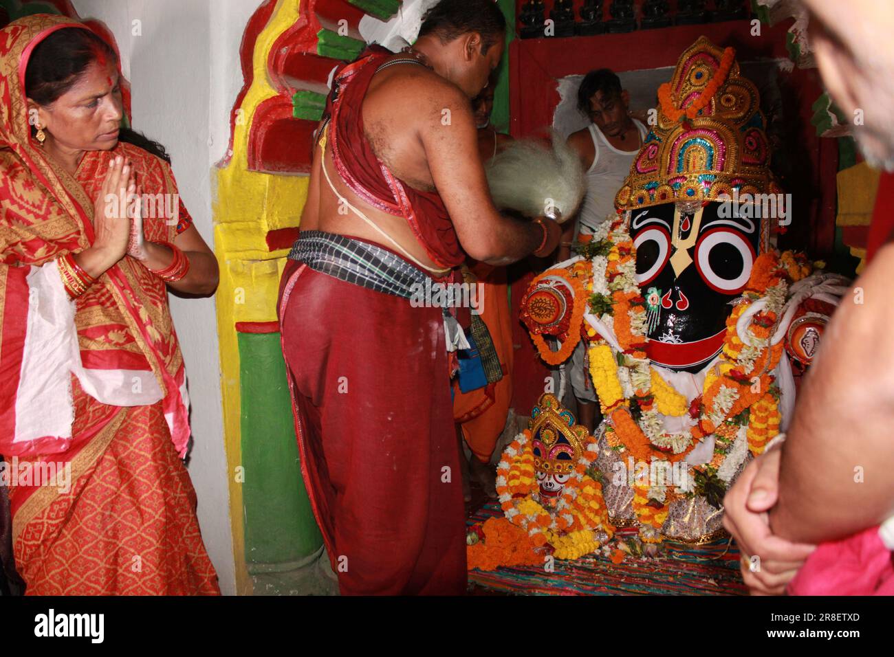 Bhadrak, Odisha , INDIA - JUNE 20 2023 : Divine looking idol of Hindu ...