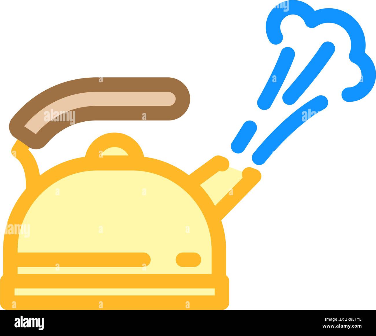 steam smell color icon vector illustration Stock Vector Image & Art - Alamy