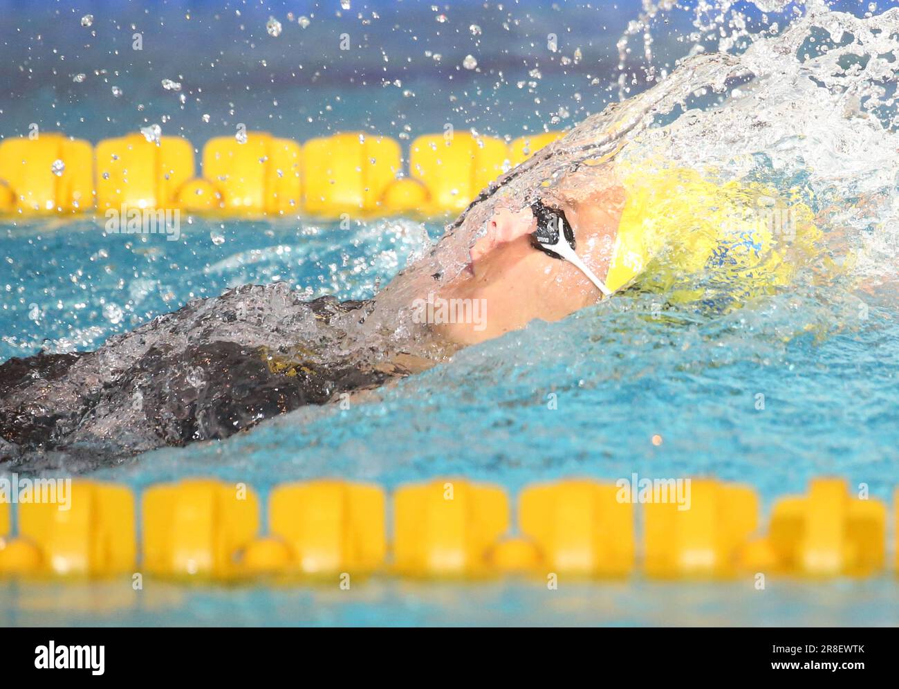 MAHIEU Pauline of CANET 66 NATATION Heat 100 M backstroke Women during ...