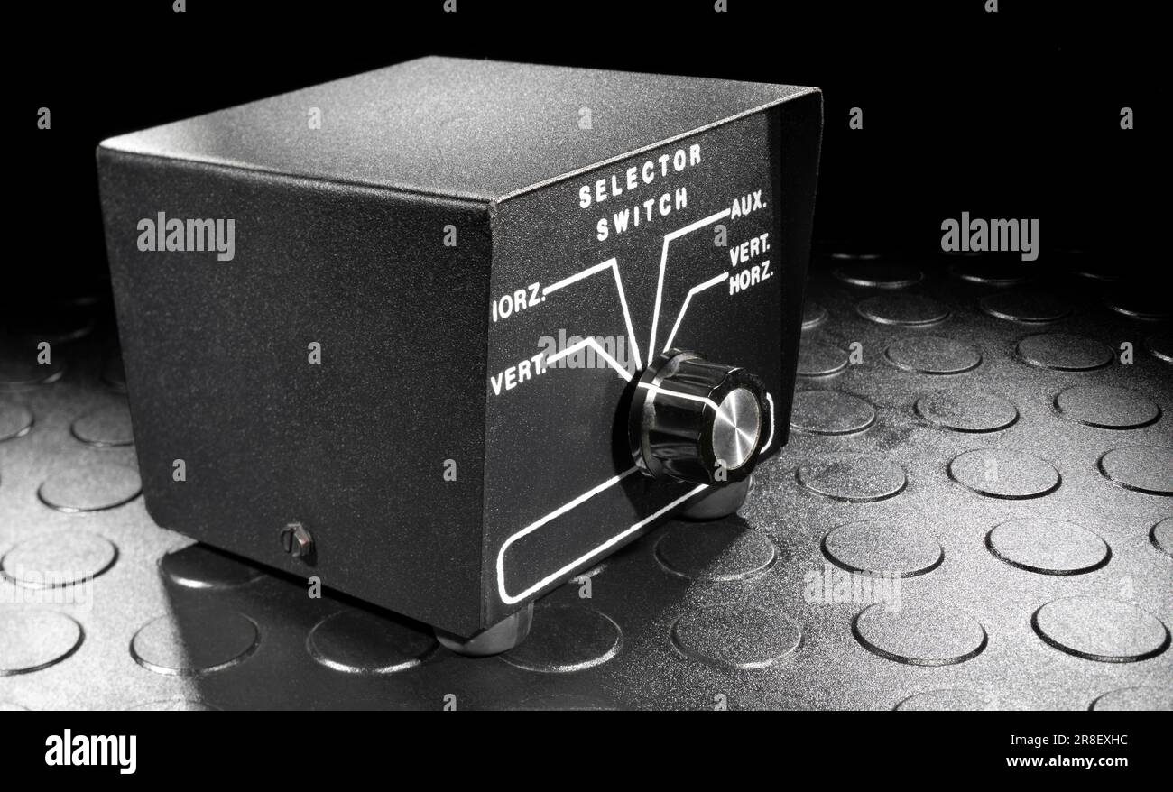 Large switch that is used by ham and CB radio operators to change ...