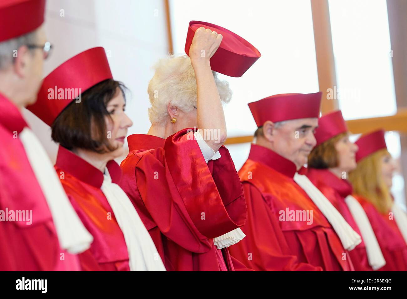Karlsruhe, Germany. 21st June, 2023. The Second Senate - Ulrich ...