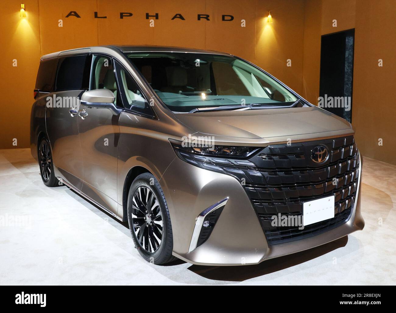 Tokyo, Japan. 21st June, 2023. Toyota Motor displays the company's new ...