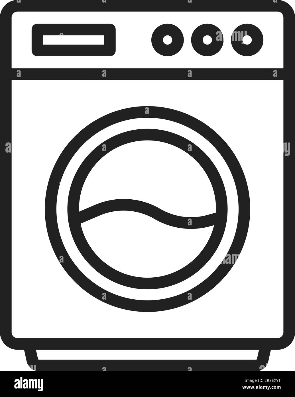 Washing Machine Icon Image Stock Vector Image & Art - Alamy