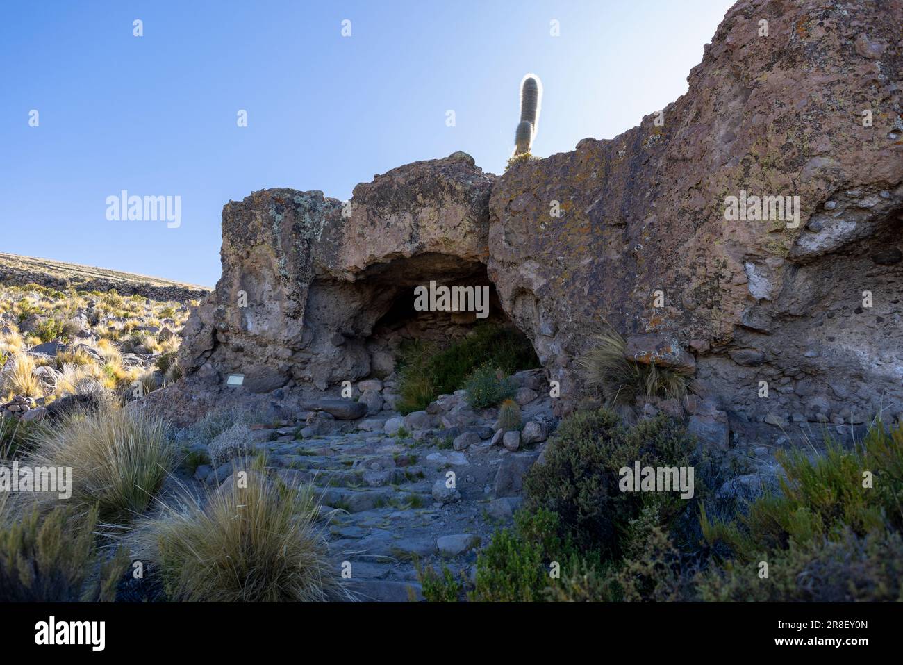 Cementerio de Chullpas / Cueva de las Momias: Cave with mummies near ...