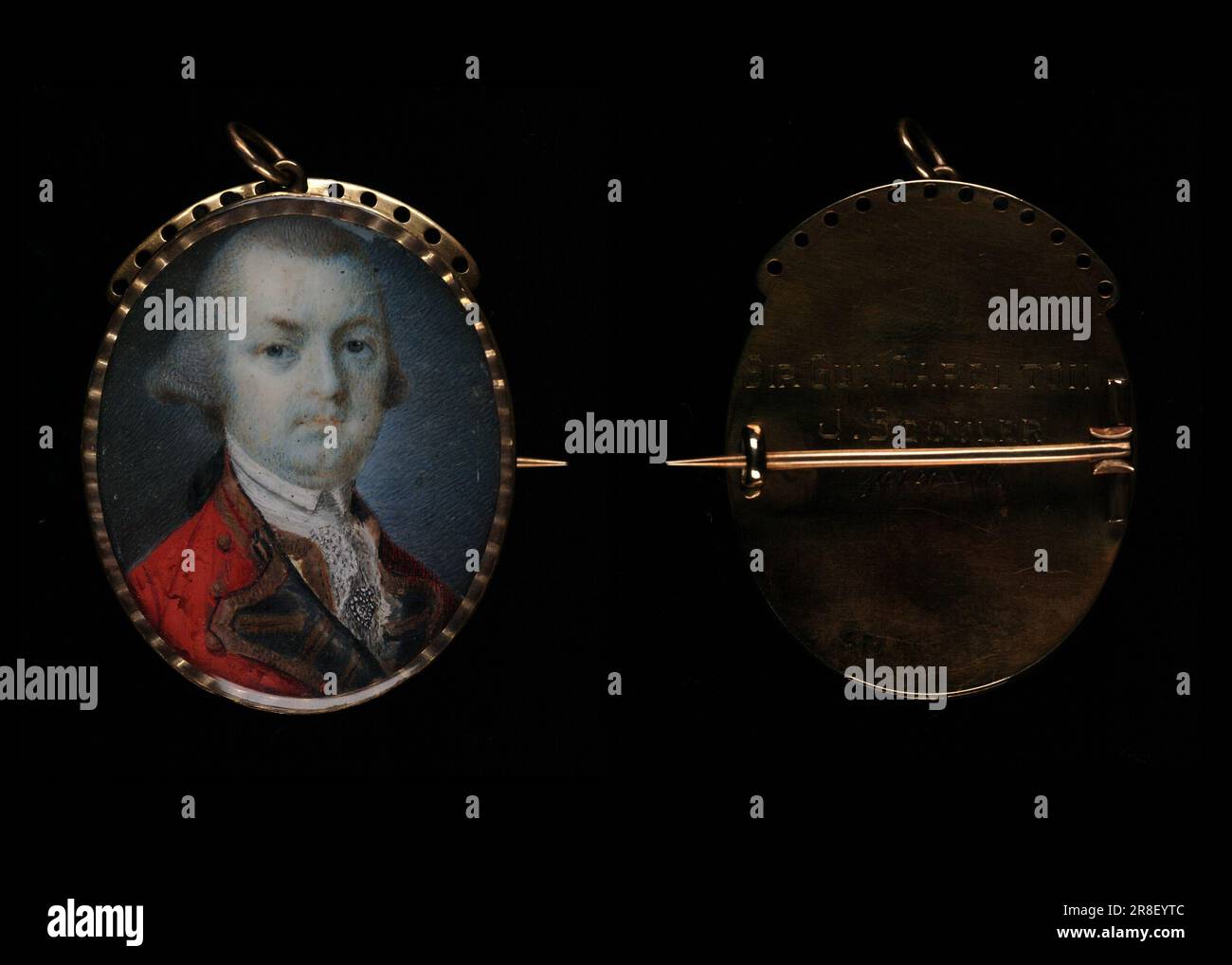 Sir Guy Carelton ca. 1770 by Unidentified (British Stock Photo - Alamy