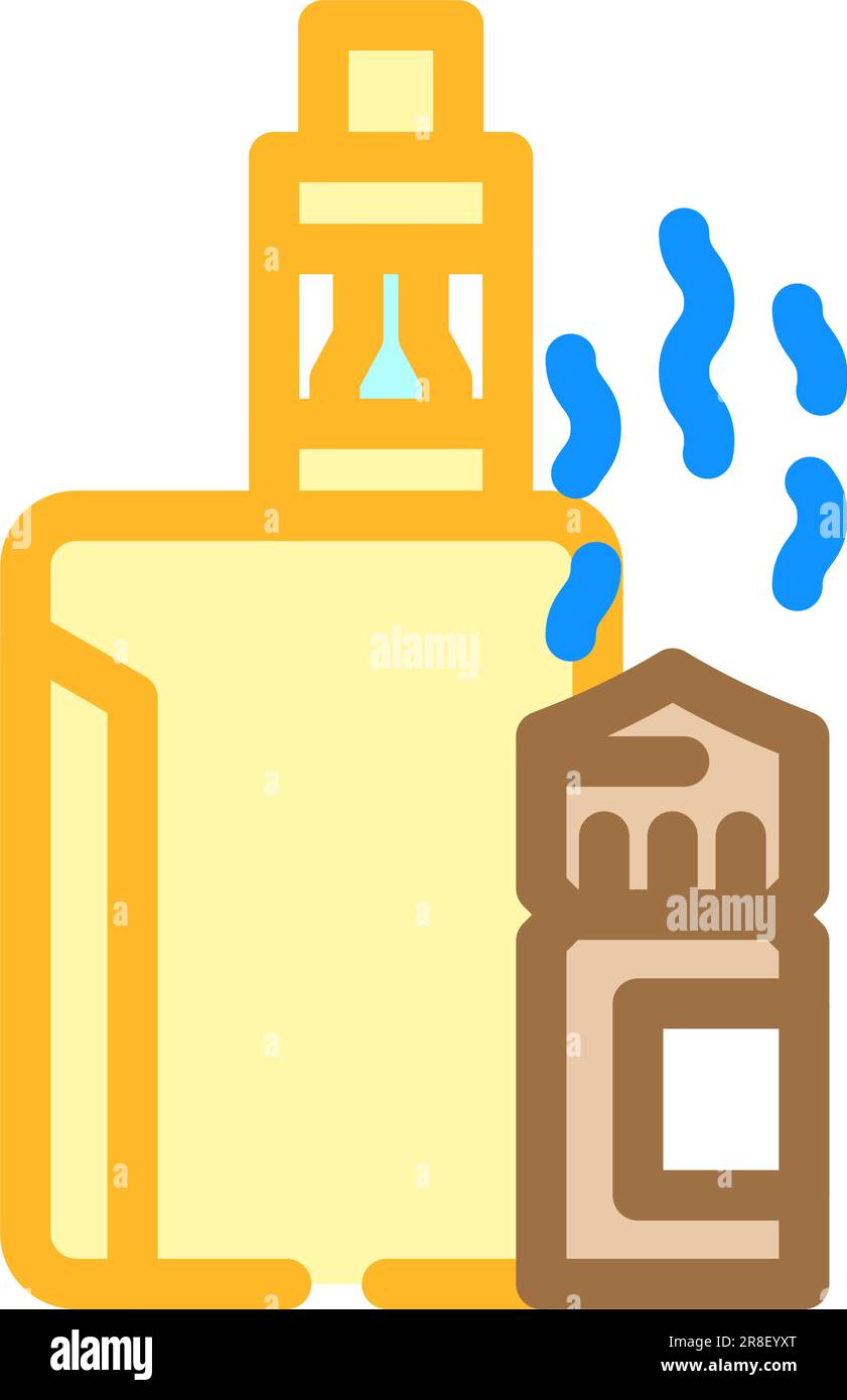 vapour smell color icon vector illustration Stock Vector Image & Art ...