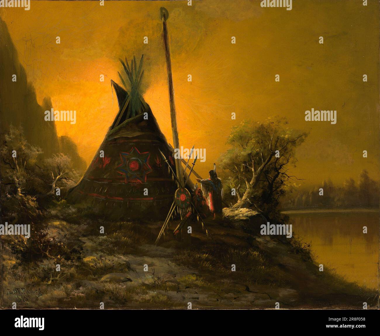 Indian tipi hi-res stock photography and images - Alamy