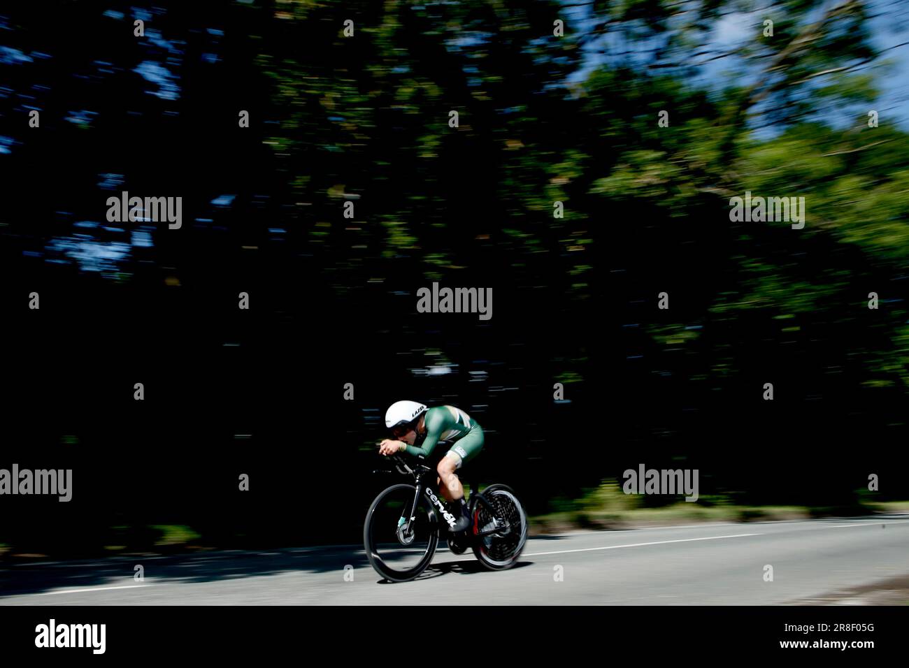 AVC Aix en Provence's Jack Brough in action during the u23 men's time ...