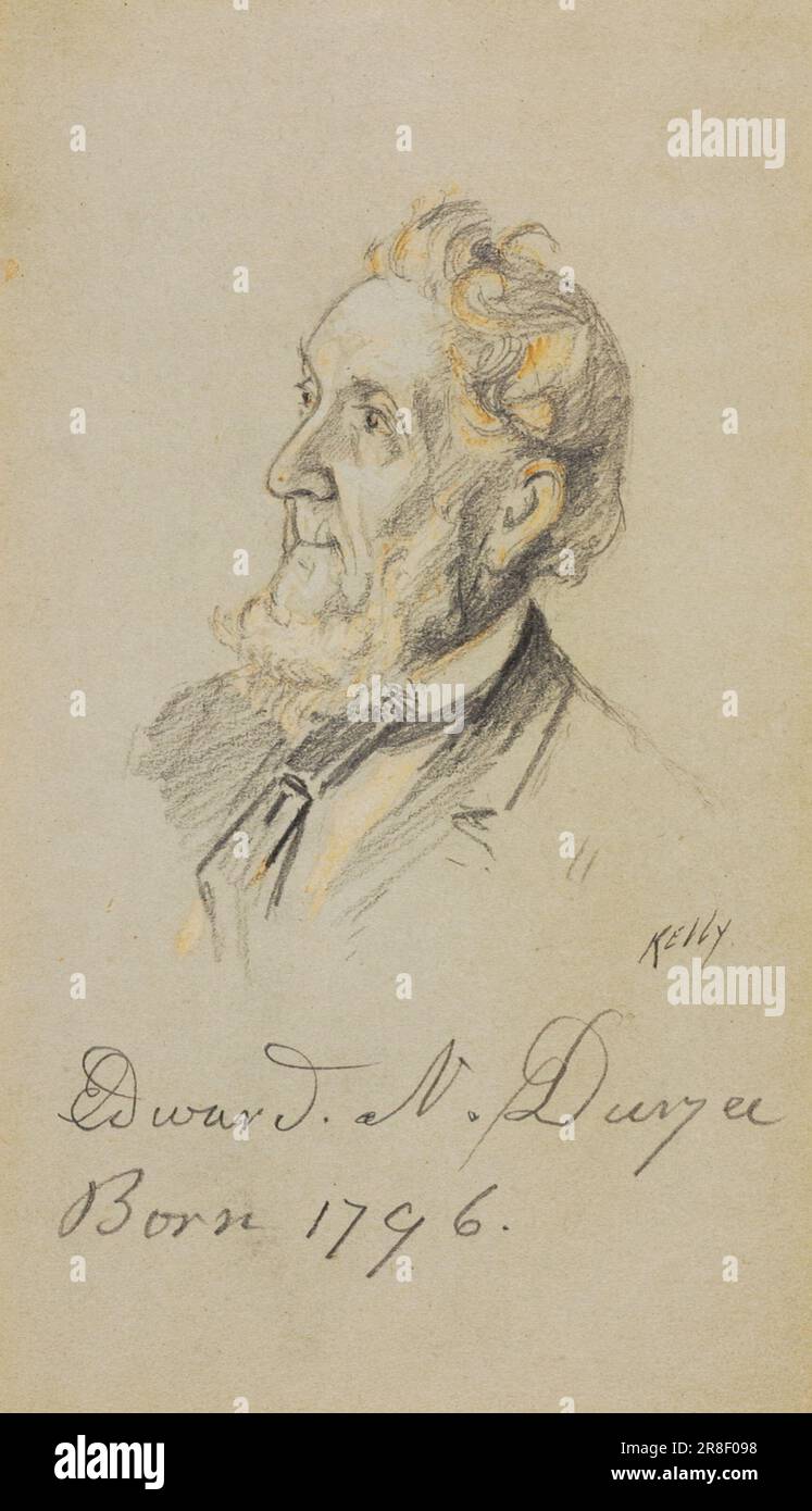 Edward N. Duryee ca. 1880-1900 by James Edward Kelly, born New York ...