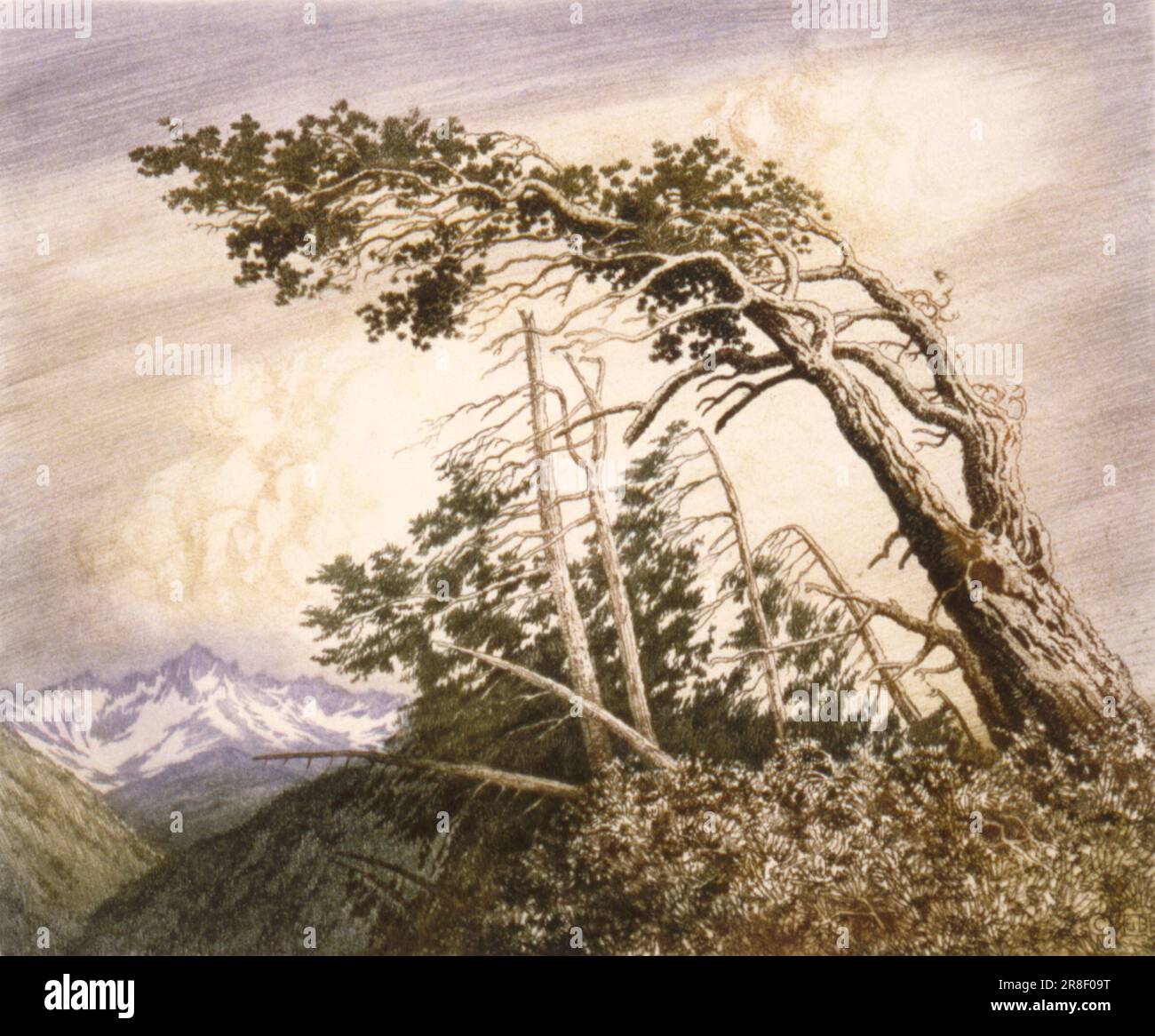 Home of the Winds [No. 2] ca. 1919 by George Elbert Burr, born Monroe ...