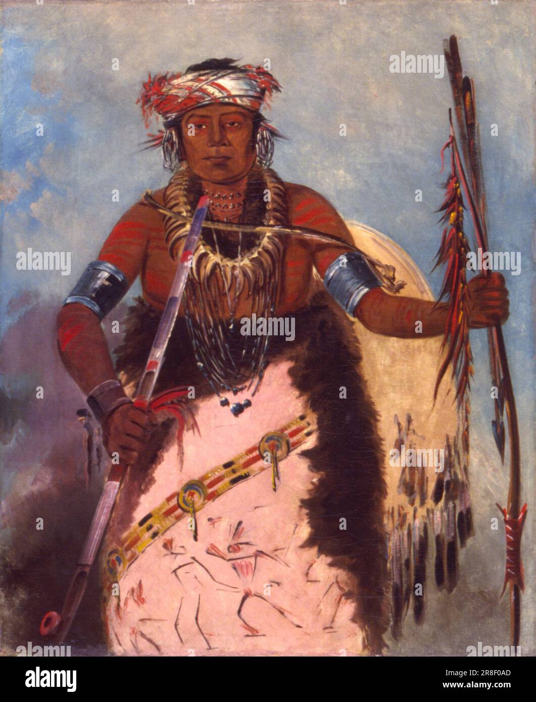 Notch-ee-níng-a, No Heart, (called White Cloud), Chief of the Tribe ...