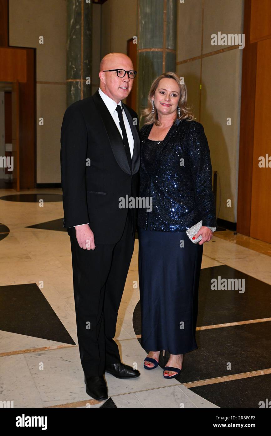 Canberra, Australia. 21st June, 2023. Australian Opposition Leader ...