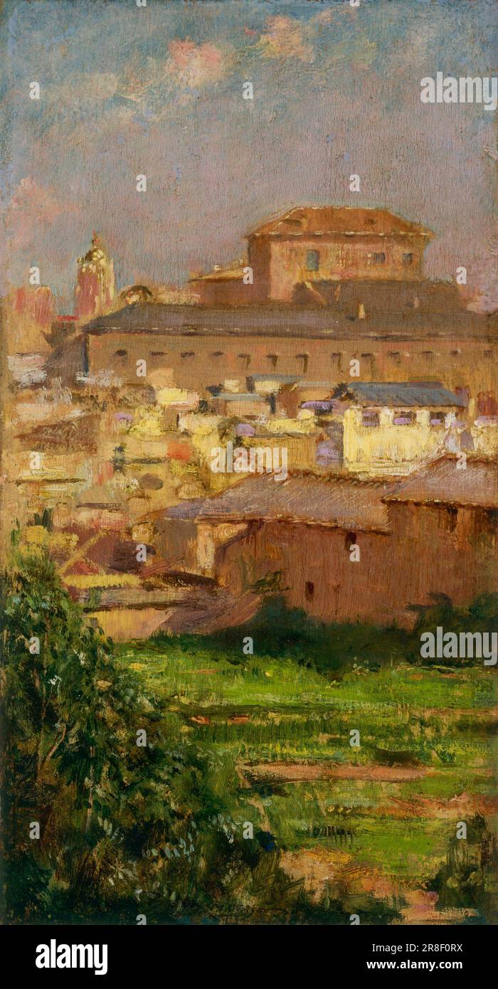 Palazzo Barberini, Rome ca. 1910 by Carroll Beckwith, born Hannibal, MO ...