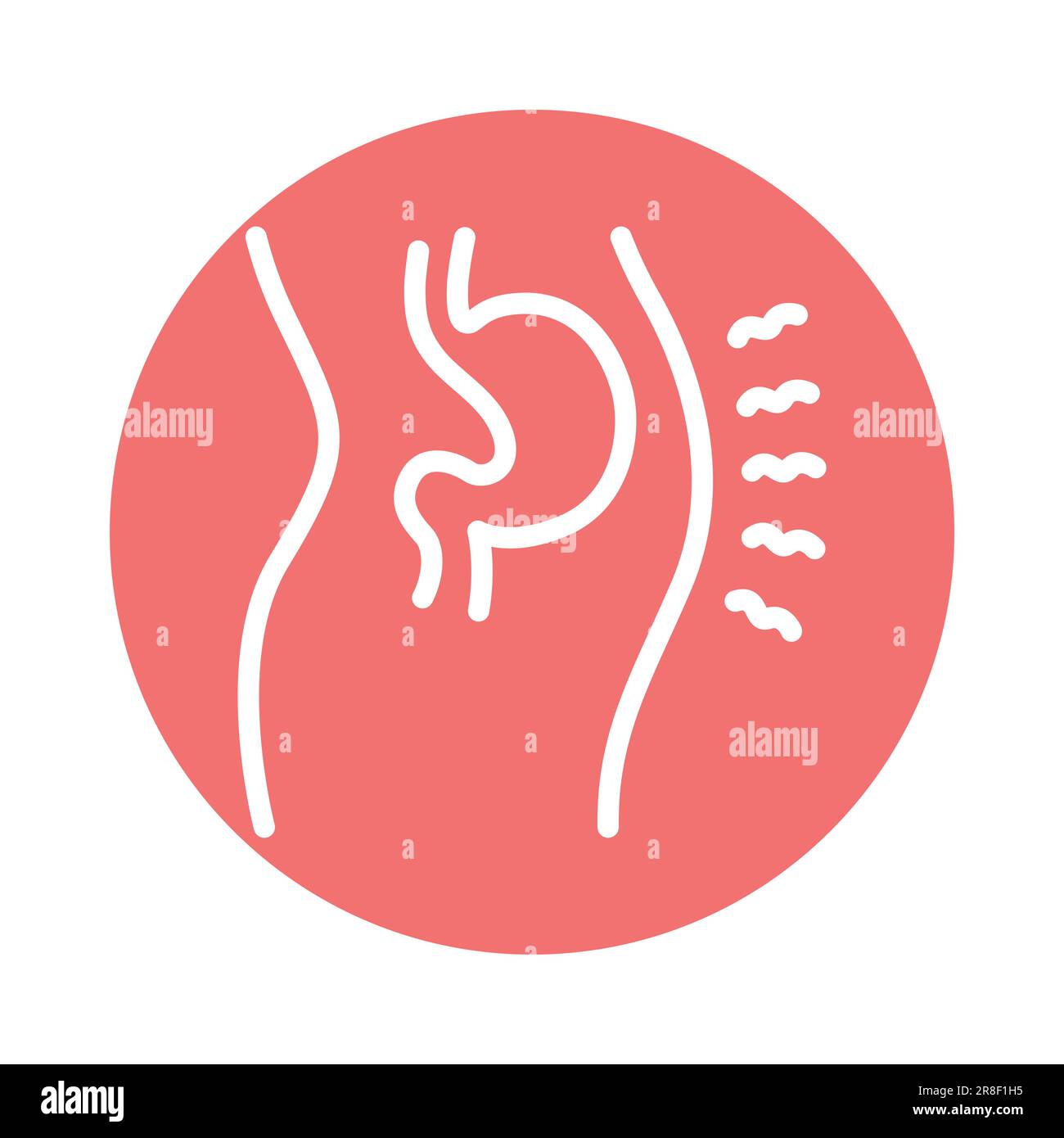 Abdominal bloating vector vectors hi-res stock photography and images ...