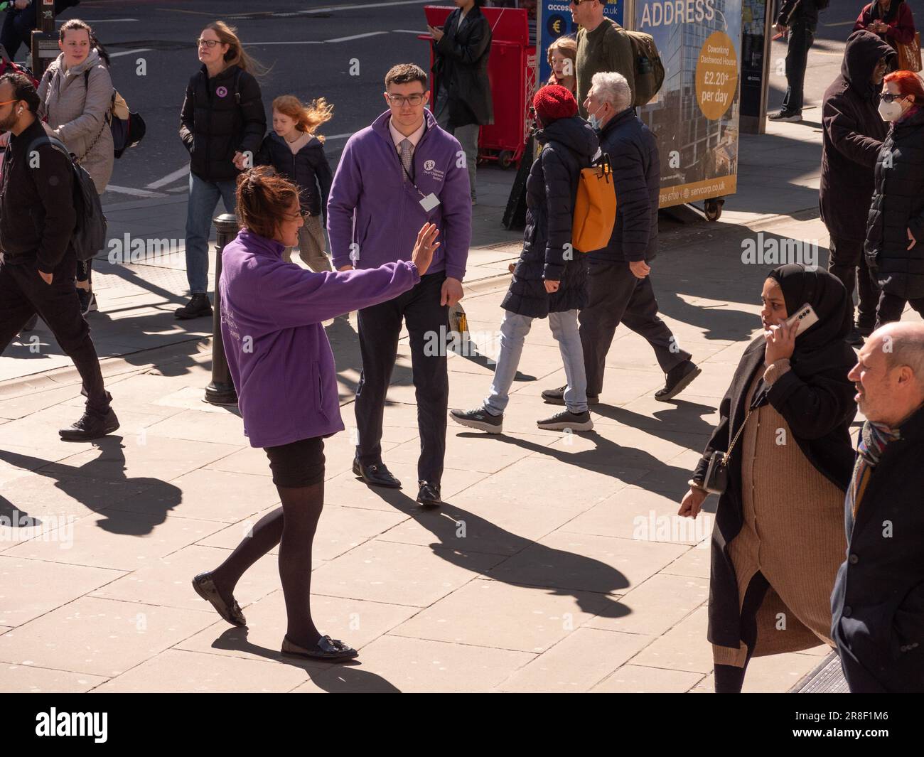 Face-to-face fundraising, Charity fundraiser collector also known as ...