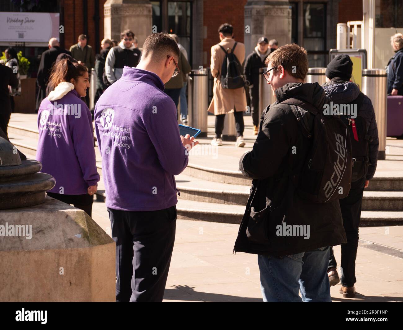 Face-to-face fundraising, Charity fundraiser collector also known as ...