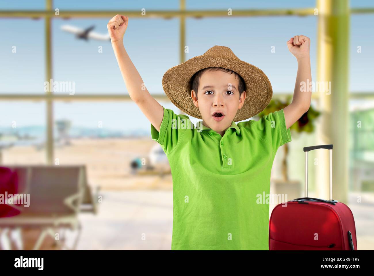 Child plane scream hi-res stock photography and images - Alamy