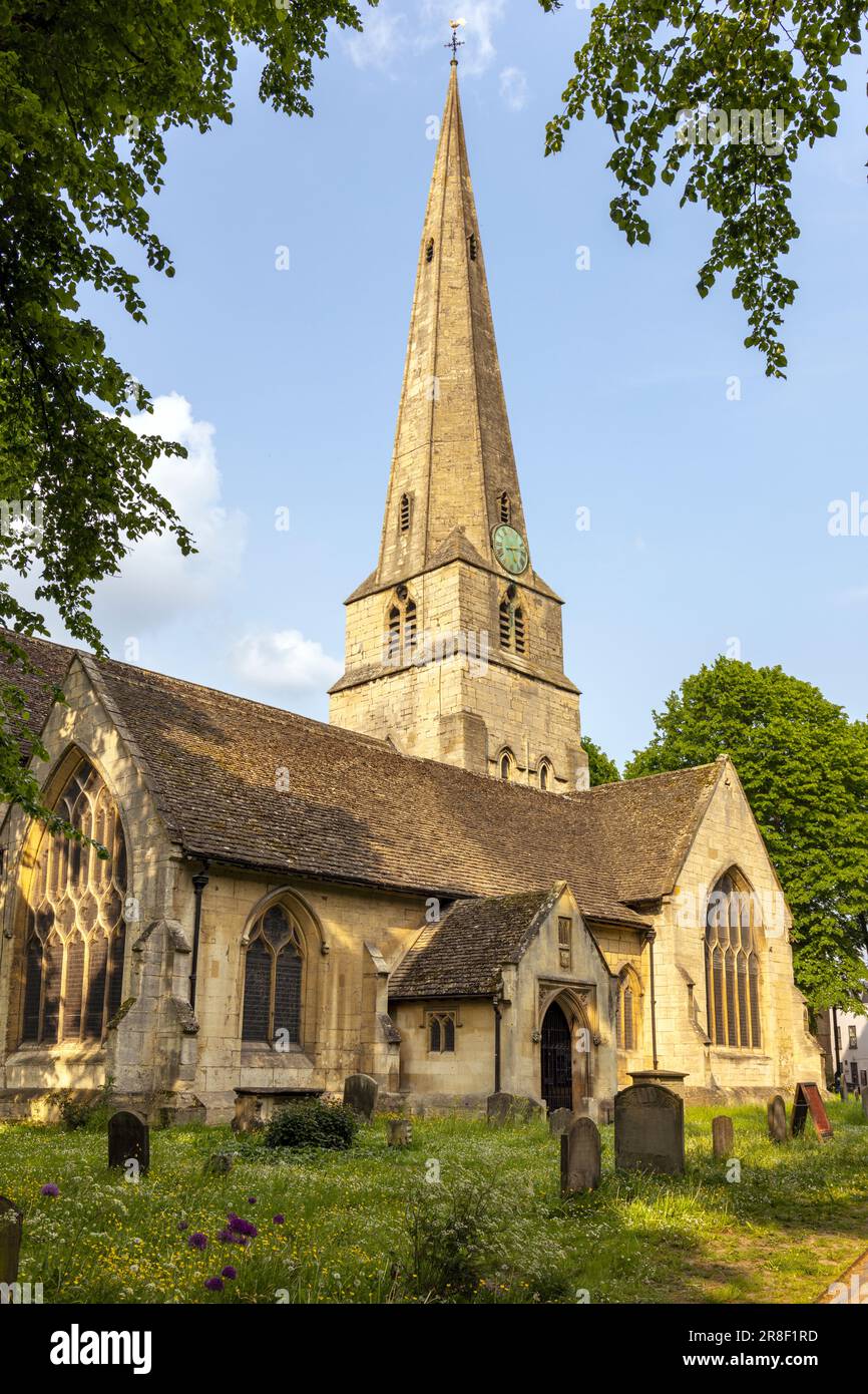 St Mary's Minster Church, Cheltenham, England, Uk Stock Photo - Alamy