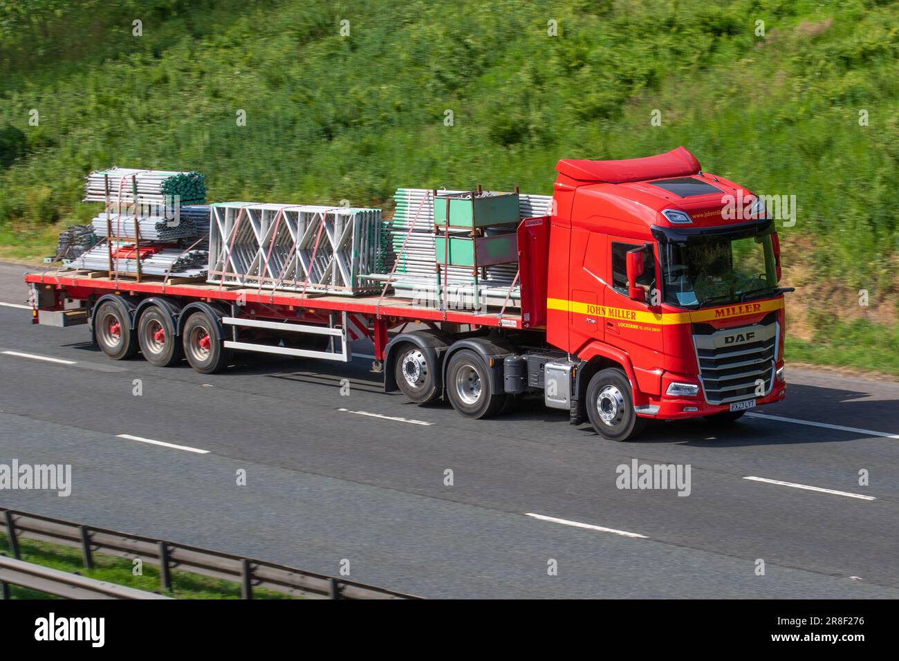 M6 motorway construction hi-res stock photography and images - Alamy